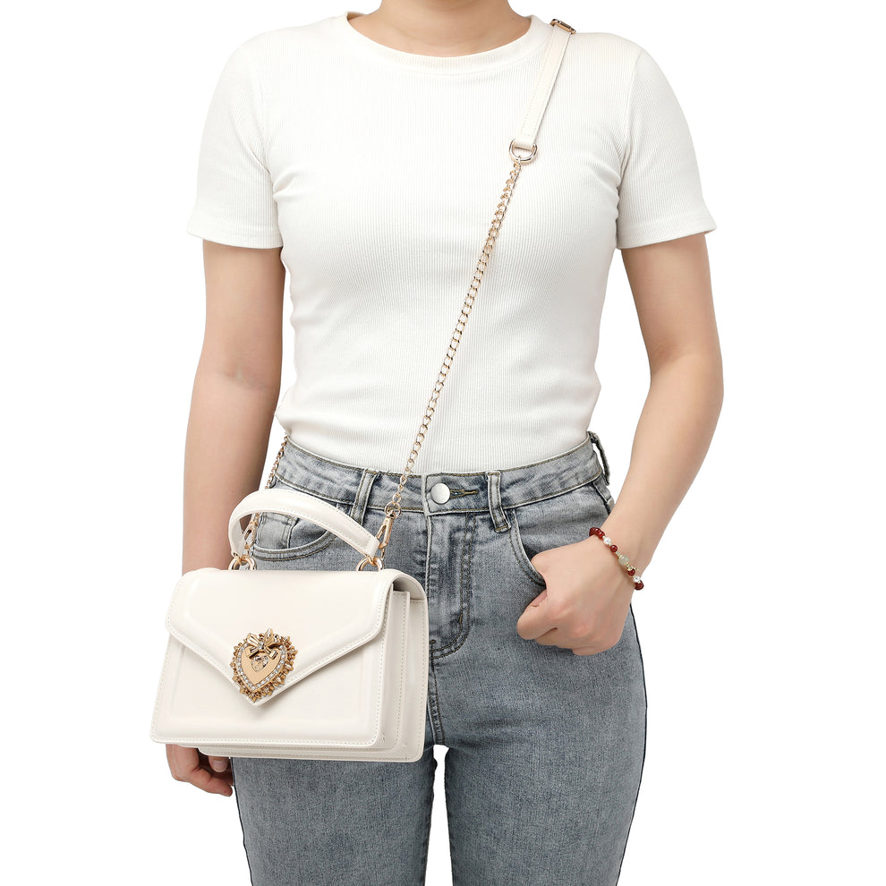 Tiffany & Fred Top-Handle Smooth leather Satchel/Shoulder bag – Tiffany ...
